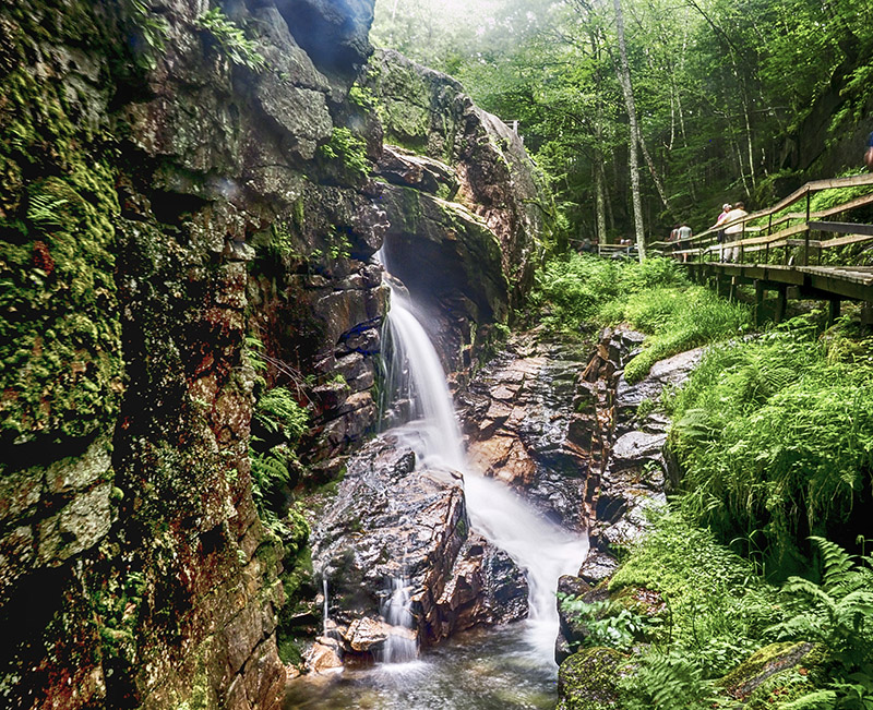 Flume Gorge in Franconia, New Hampshire | Stephen Hung Photography