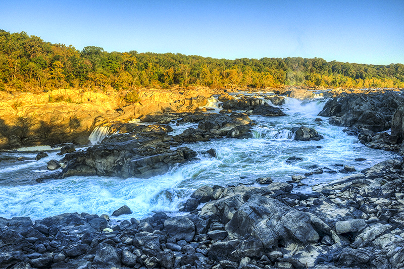 Great Falls in Fall Colors | Stephen Hung Photography